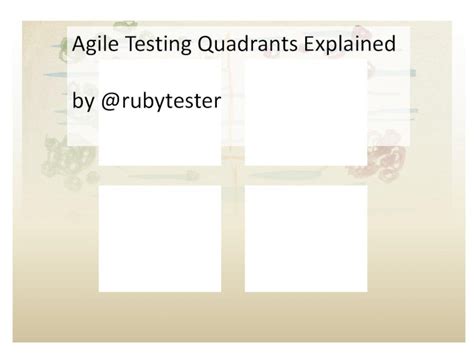PDF Agile Testing Quadrants Explained DOKUMEN TIPS