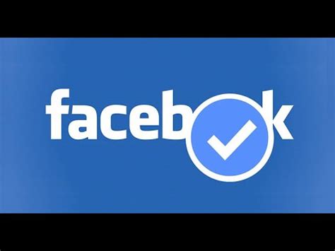 How To Verify Facebook Account With Blue Badge Youtube