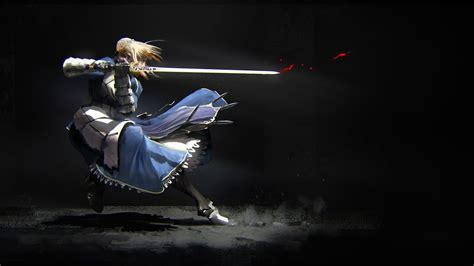 Saber Fate Stay Night Wallpapers Wallpaper Cave