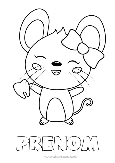Fée des dents 23 coloriages gratuits à imprimer et à customiser Page 2