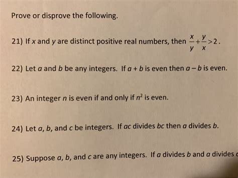 solved proof by contraposition example prove that for any