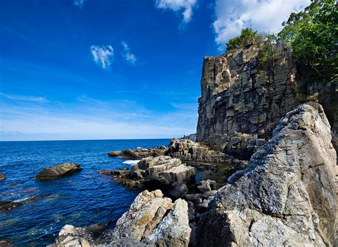 Bornholm zielona wyspa na Bałtyku Skandynawskie Podróże