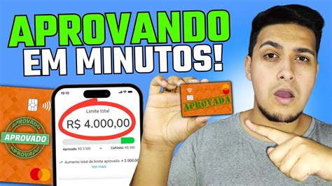 Aprova Em Minutos Nov Ssimo Cart O De Cr Dito F Cil De Aprovar E