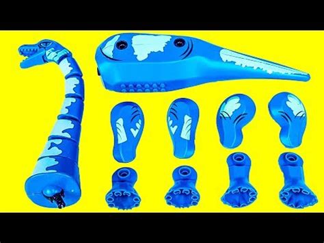쥬라기월드 브라키오사우루스 바리오닉스 레고 공룡 블럭 장난감 공룡만들기 놀이 YouTube Rescue Bots