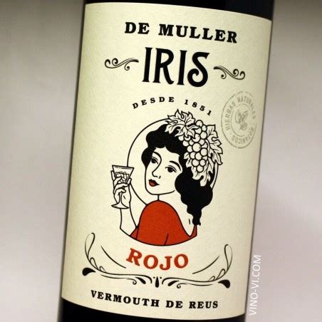 De Muller Vermouth Iris Rojo 1 L