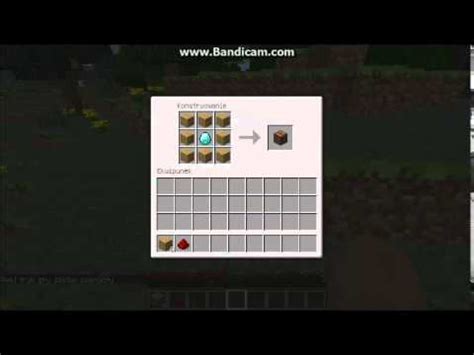 Minecraft Jak Zrobi Blok D Wi Kowy Youtube