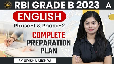 RBI Grade B 2023 RBI Grade B English Preparation Strategy For Phase 1