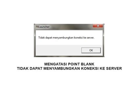 Cara Mengatasi Point Blank Zepetto Error Tidak Bisa Login Ini