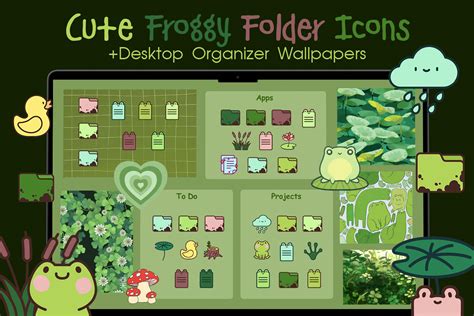 Cute Froggy Folder Icons Free Windows Mac Folder Icons