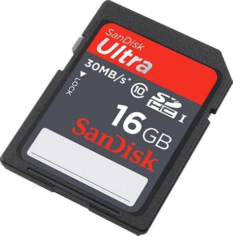 SanDisk Ultra SDHC Kaart 16GB Bol