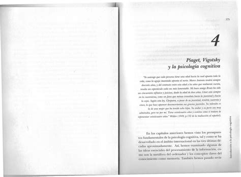 Piaget Vigotsky Y La Psicolog A Cognitiva Laura Ang Lica Duarte Udocz