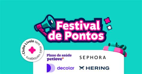 Festival de pontos Livelo Ganhe até 15 pontos por real gasto em 76