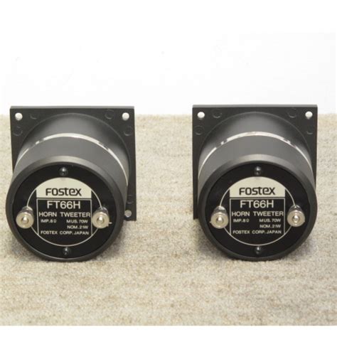 Fostex Horn Tweeter FT66H Audio Other Audio Equipment On Carousell