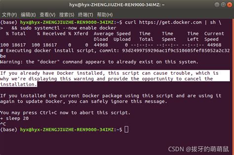 nvidia docker安装教程 csdn博客