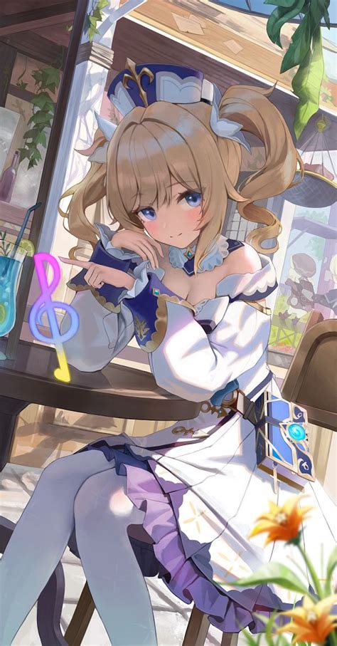 Barbara Pegg Genshin Impact Image By Yarn Zerochan Anime