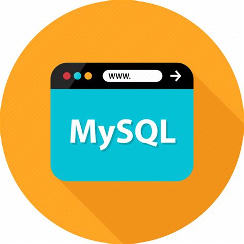 browser data database development language mysql web icon download on iconfinder