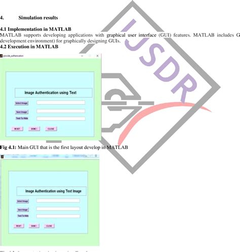 figure 4 1 from image authentication using semi fragile watermarking semantic scholar