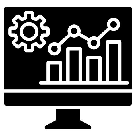 Data Driven Insights Icon Line Vector Illustration 35193596 Vector Art