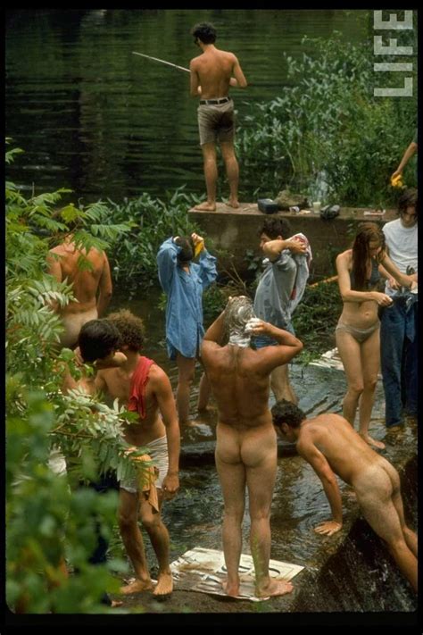 Naked Girls Nude Mud Bath