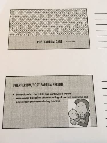 Postpartum Care Flashcards Quizlet