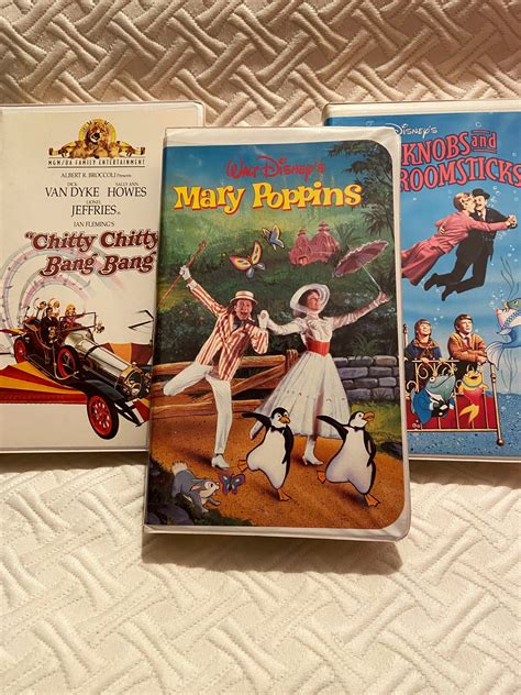 Mary Poppins Bedknobs And Broomsticks And Chitty Chitty Bang Etsy
