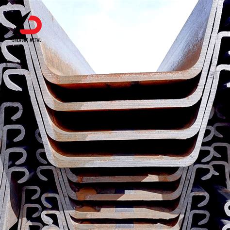 High Efficiency Hot Rolling Steel Sheet Pile For Industry Construction