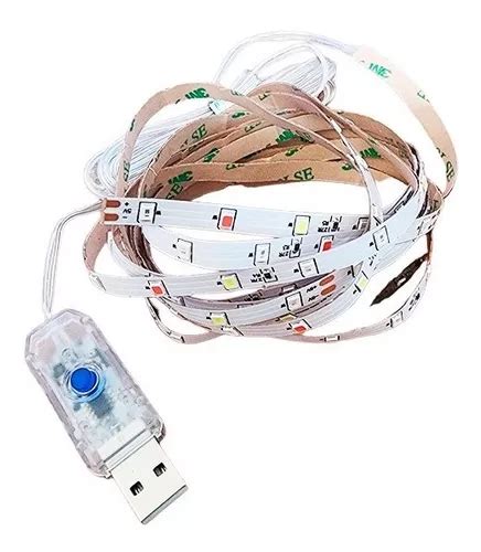 Cinta Tira Led Tv Usb Tiras Led Para Auto Luces Led 3m Cuotas sin interés