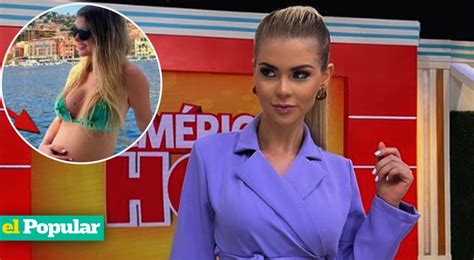 Lo que todos esperaban Brunella Horna regresa a América Hoy y