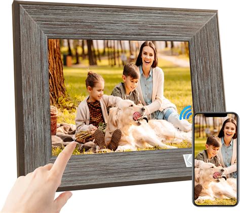 KODAK Cadre Photo Numérique Connecté WiFi 10 Pouces HD IPS Écran