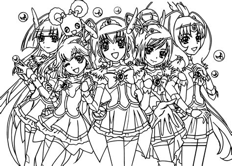 Desenhos De Glitter Force Para Colorir E Imprimir Colorironline
