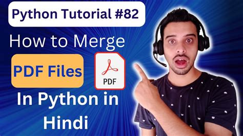 82 How To Merge Pdf Files Using Python In Hindi Python Tutorial In Hindi Youtube