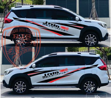 CUTTING STICKER STIKER MOBIL SUZUKI XL7 ERTIGA STICKER MOBIL LIST