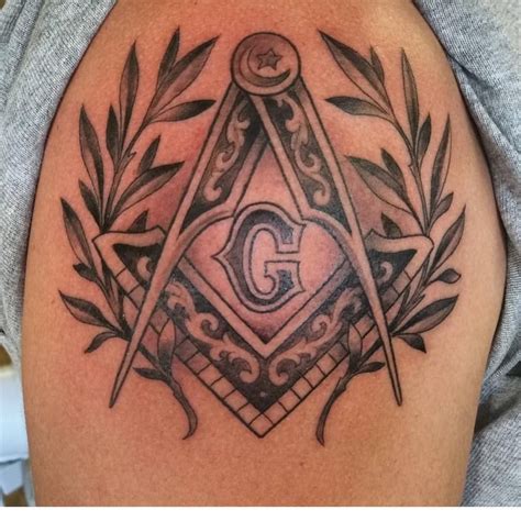 Masonic Tattoo Network On Instagram Beautiful Square And Compasses By