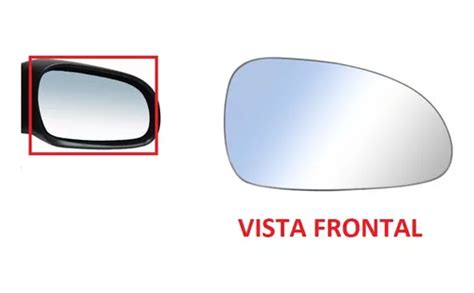 Luna Espejo Retrovisor Derecho Vw Crossfox Env O Gratis
