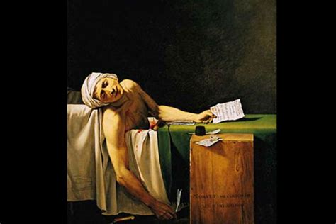 A Morte De Marat Jacques Louis David Leo Sobre Tela X
