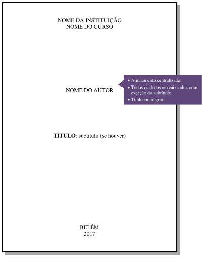 Como Fazer Capa De Trabalho ABNT Modelo E Guia 2024 DNE Blog