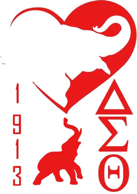 Delta Sigma Theta Svg Layered Item 1913 AEO Clipart Cricut Digital