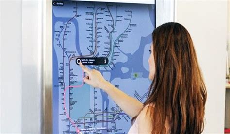 Nyc Straphangers Rejoice Mta Rolls Out New High Tech Touch Screen