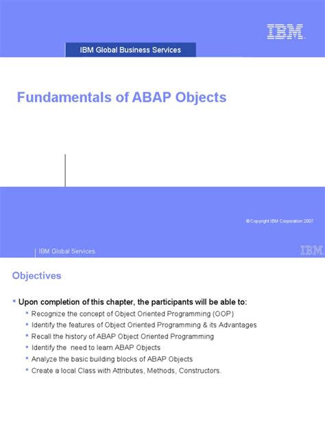 chapter 01 fundamentals of abap object pdf class computer programming object oriented