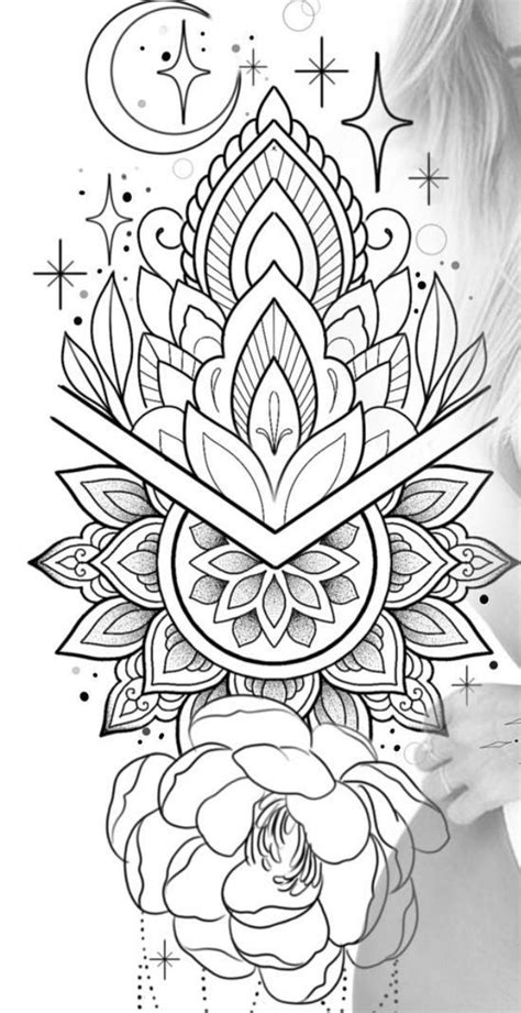 Pin By Leanne Johnson On Flower Tattoos In Mandala Tattoo Sleeve