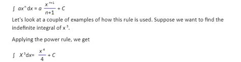 notes on integration rules