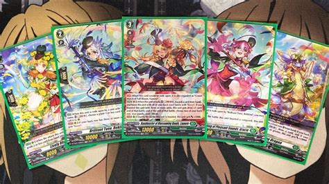 My Lianorn Cardfight Vanguard Deck Profile For October 2022 YouTube