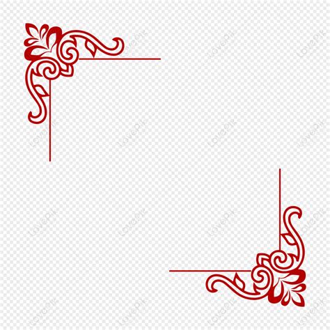 European Pattern Border European Vintage Border European Pattern PNG