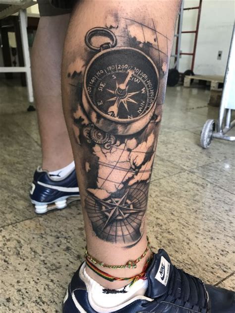 8 Tatuagem De BúSsola No BraçO Masculino Boas IdéIas