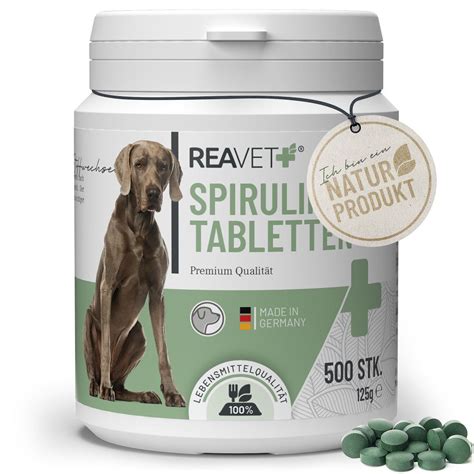 Spirulina Tabletten ReaVET 260 G Shop Apotheke