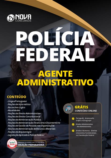 Apostila Agente Administrativo da Polícia Federal PF 2020 PDF
