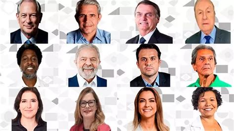 Bolsonaro Lula e quem mais Saiba quem são os 12 candidatos na disputa