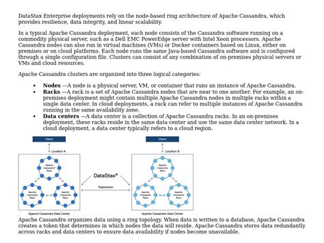 apache cassandra architecture application modernization for high volume workloads with
