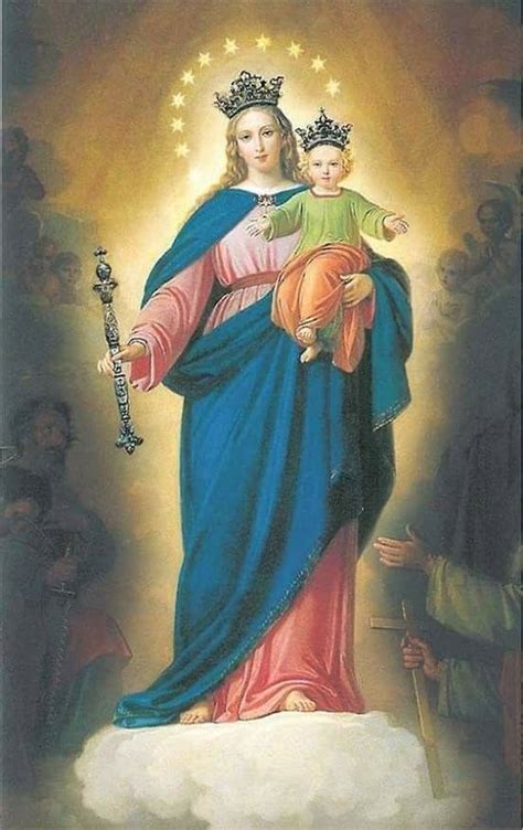María Auxiliadora ruega por nosotros La Virgen de San Juan Bosco