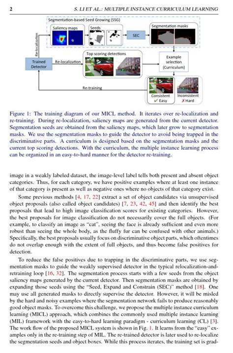 multiple instance curriculum learning for weakly supervised object detection deepai